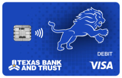 Debit Card Designs | Texas Bank & Trust