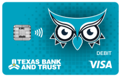 Debit Card Designs | Texas Bank & Trust